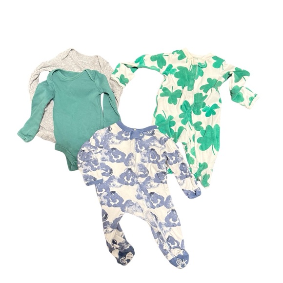 Carter's | One Pieces | 4 Piece Newborn Nb Baby Lot St Patricks Day ...